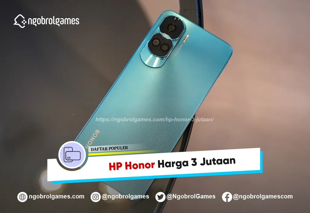 Daftar HP Honor 3 Jutaan Termurah 2024