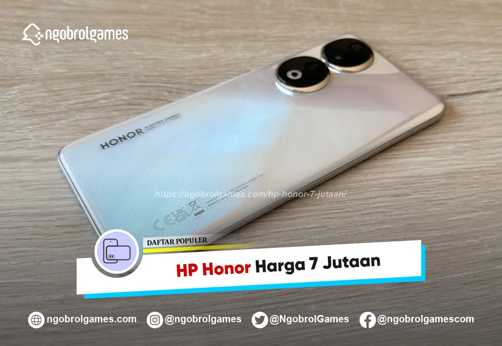 Daftar HP Honor 7 Jutaan Terbaik 2026