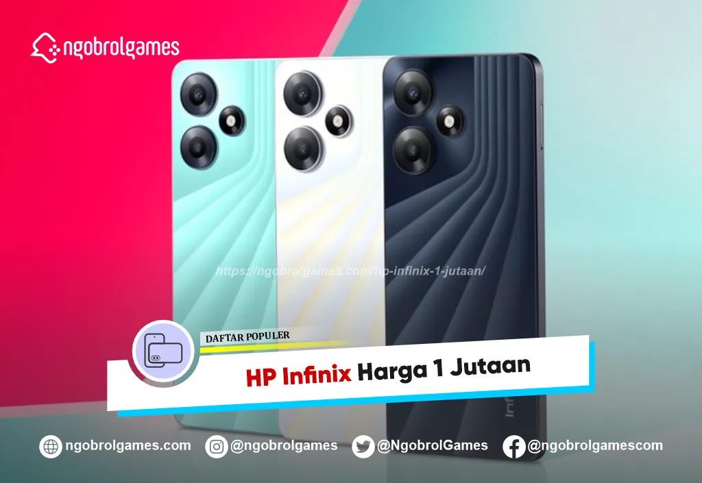 Daftar HP Infinix 1 Jutaan Termurah 2024
