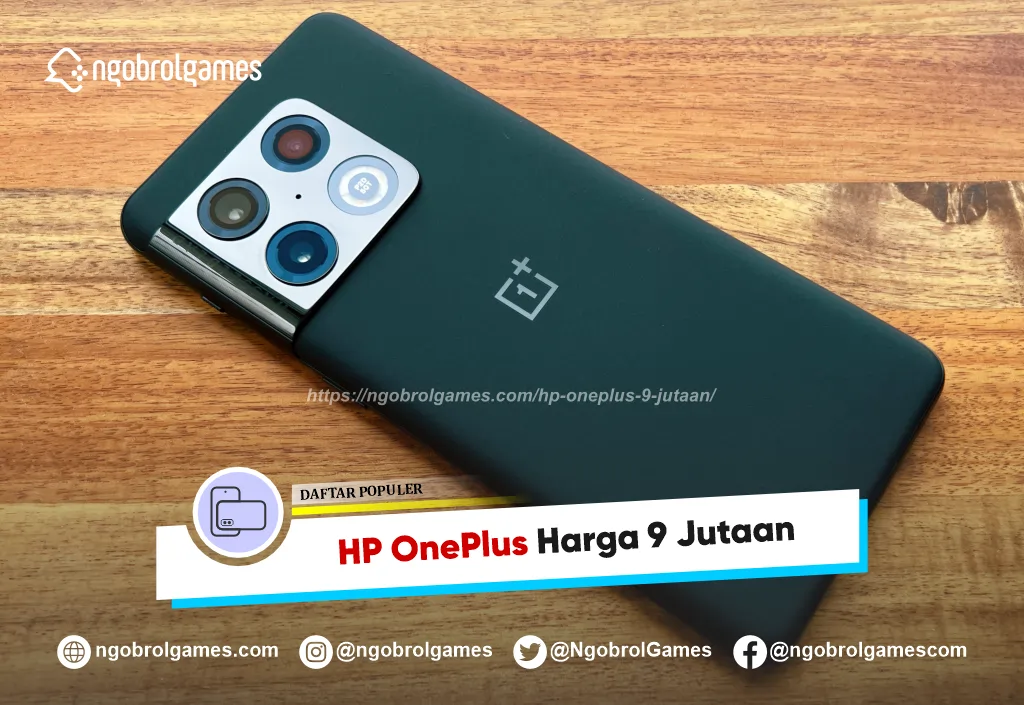 Daftar HP OnePlus 9 Jutaan Terbaik 2024