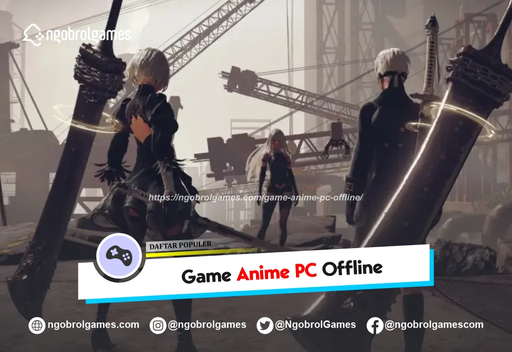 Daftar Game Anime PC Offline Terbaru 2024