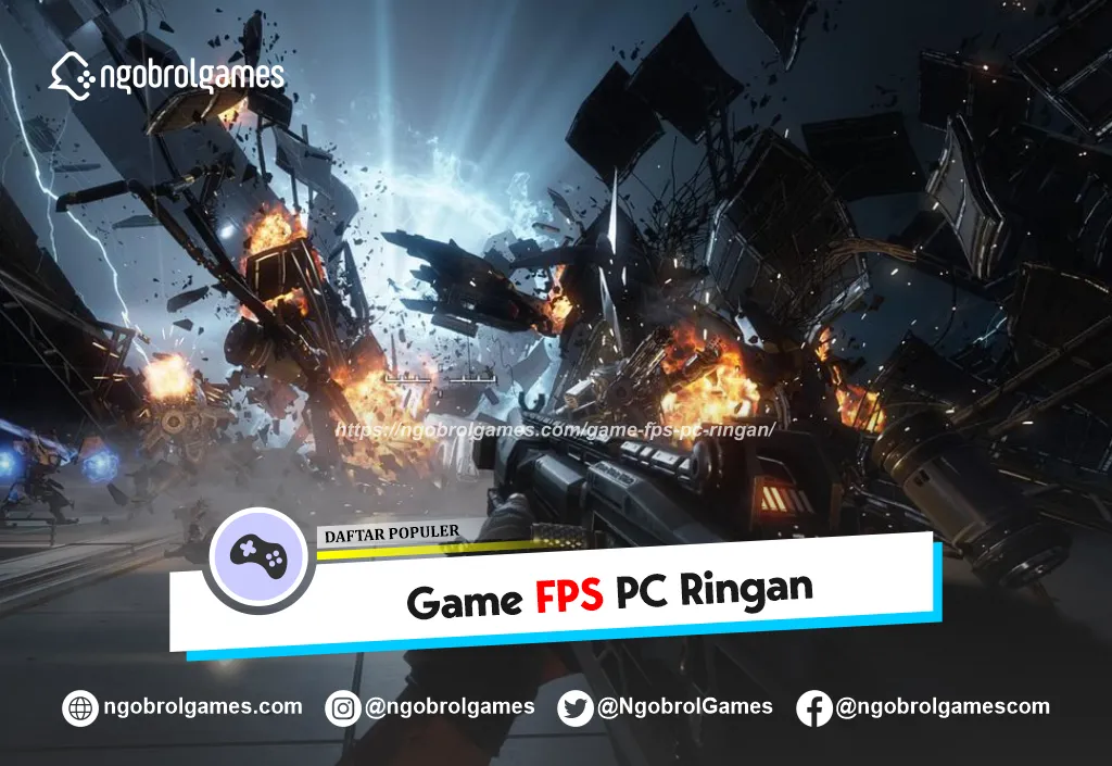 Daftar Game FPS PC Ringan Terbaru 2024