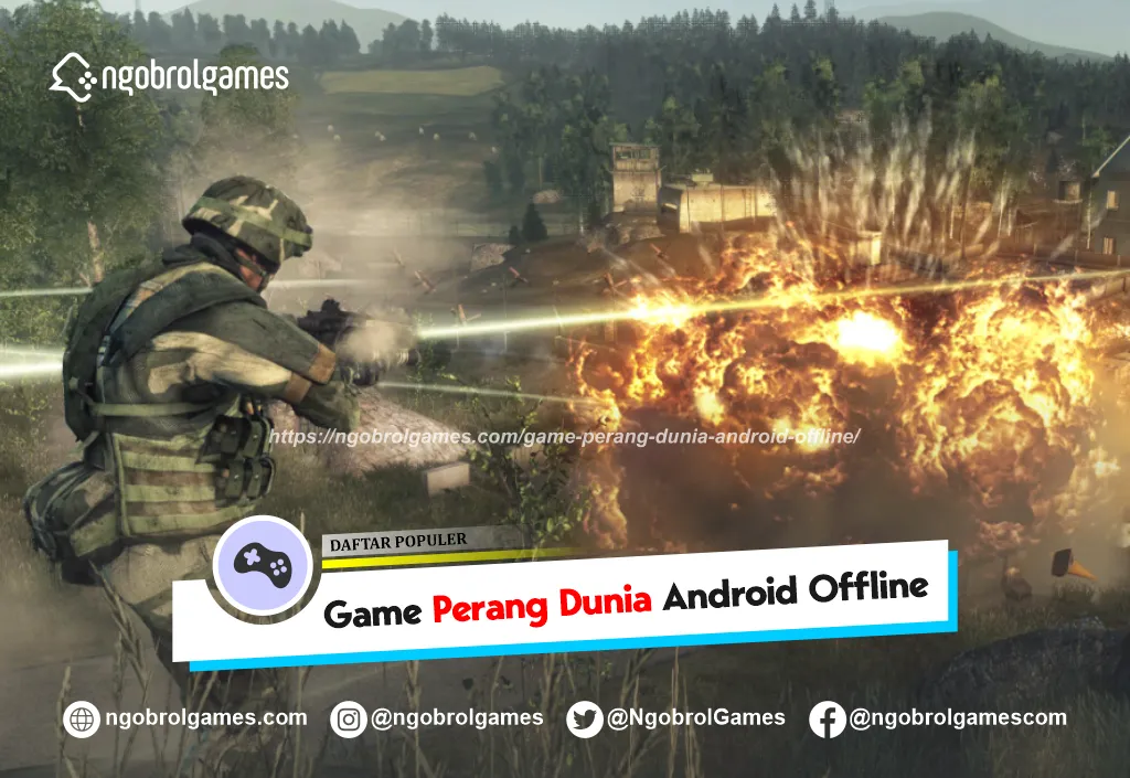 Daftar Game Perang Dunia Android Offline Terbaru 2024