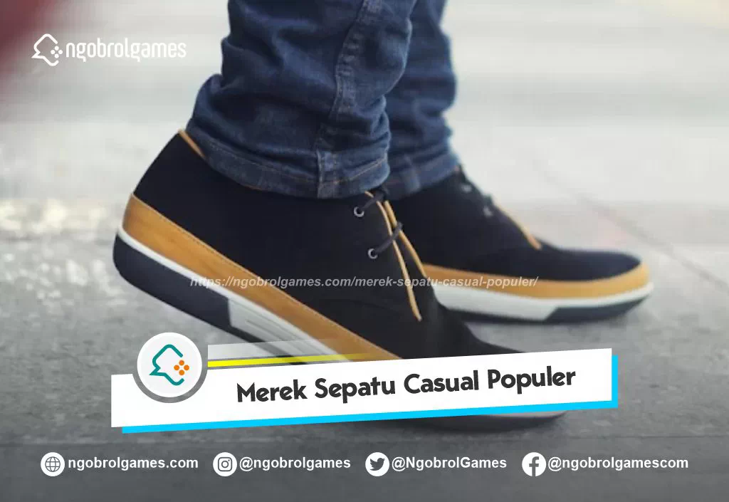Banyak Diminati, 10 Merek Sepatu Casual Paling Populer 2024