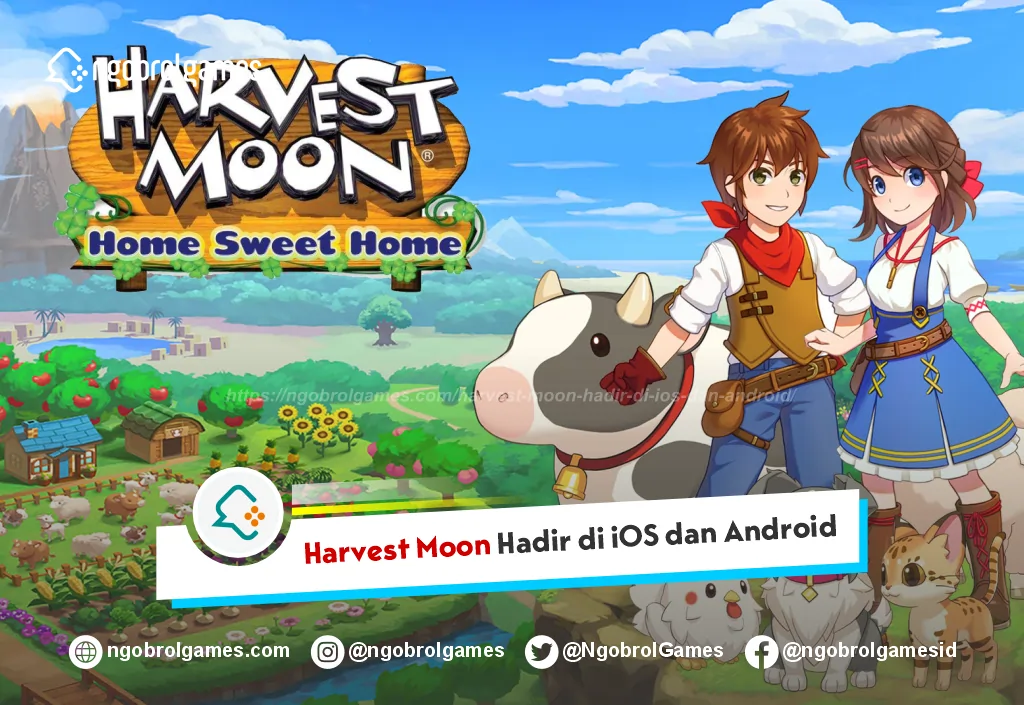 Harvest Moon Hadir di iOS dan Android Agustus Ini!