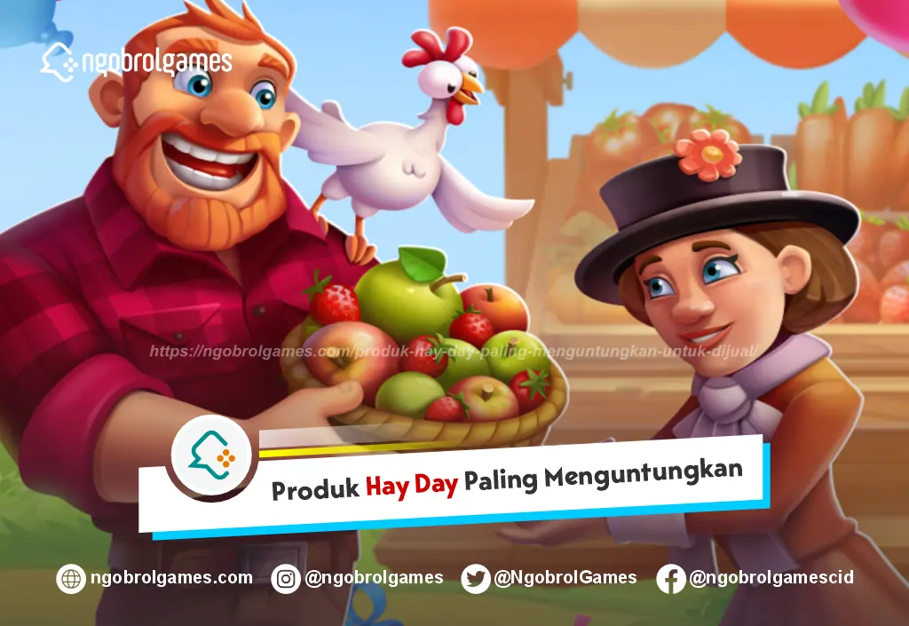 Produk-Produk Hay Day Paling Menguntungkan untuk Dijual