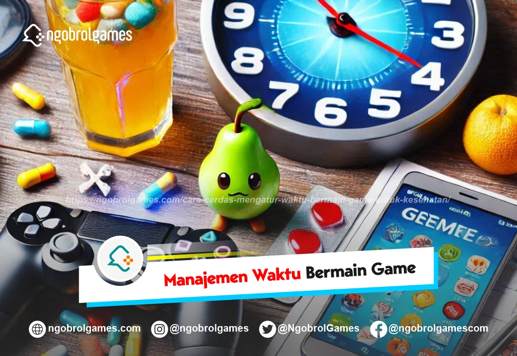 Cara Cerdas Mengatur Waktu Bermain Game untuk Kesehatan