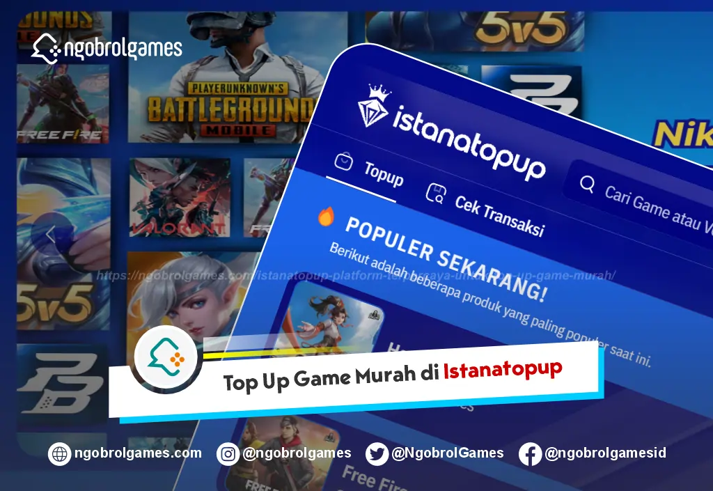 Istanatopup Platform Terpercaya untuk Top Up Game Murah
