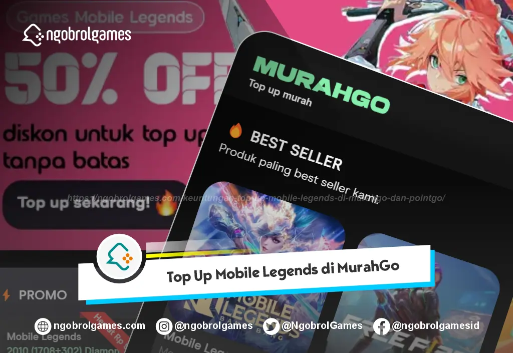 Keuntungan Top Up Mobile Legends di MurahGo dan PointGo