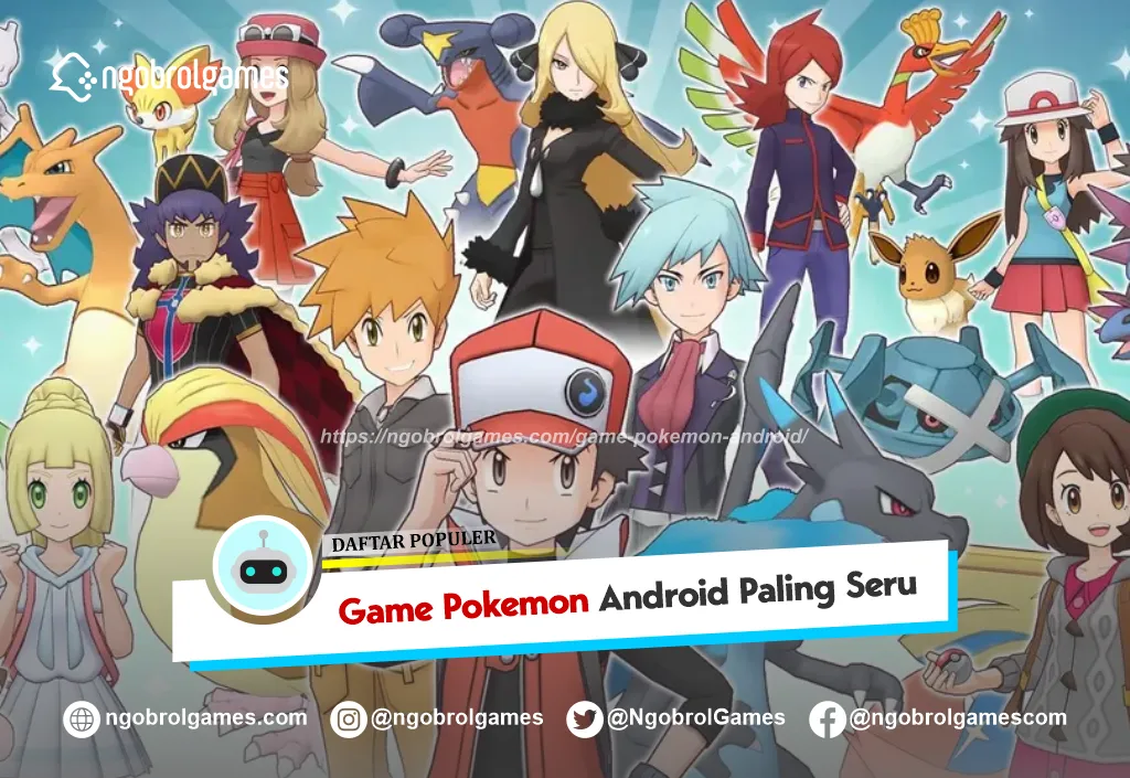 Daftar Game Pokemon Android Terbaru (Update Oktober) 2025