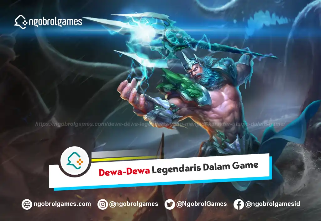 Dewa-Dewa Legendaris yang Menjadi Karakter Utama dalam Game