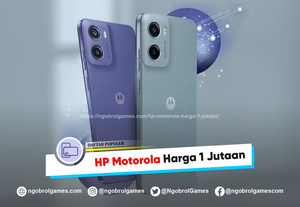 Daftar HP Motorola Harga 1 Jutaan Terbaik 2026