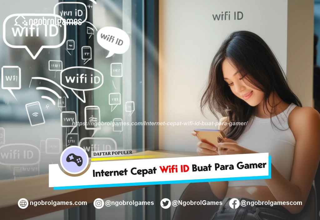 Internet Cepat Wifi ID Buat Para Gamer
