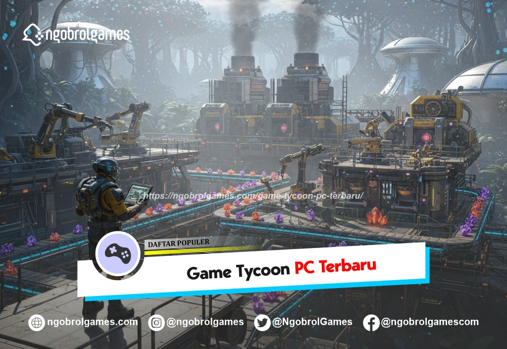Daftar Game Tycoon PC Terbaru (Update Mei) 2026